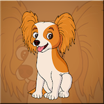 Papillon Dog Escape Games2Jolly - oceandesjeux.com